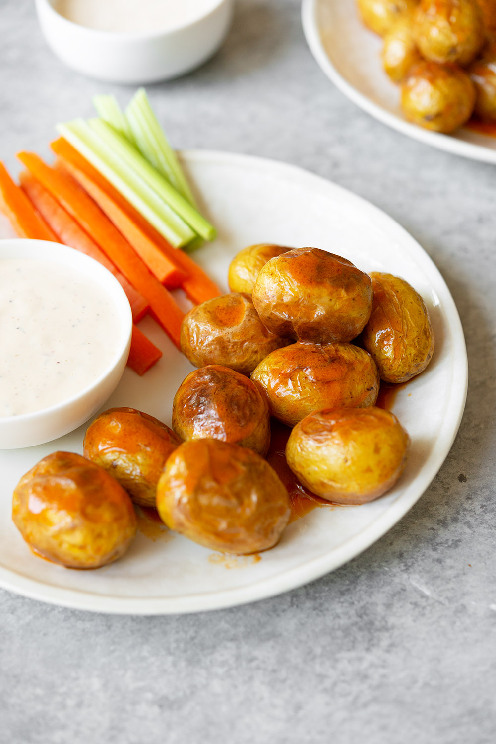 Patates croustillantes à la sauce Buffalo | The Little Potato Company